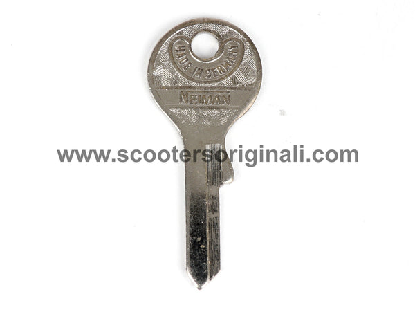 Vespa Blank Key - Steering Lock / Colum Lock - Neiman – Scooters Originali