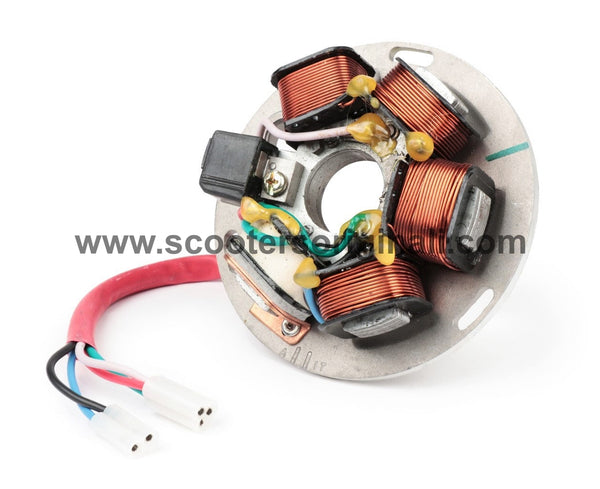 Vespa Electronic Ignition Stator - PX - 84-2011 - 5 Wires - AC ...